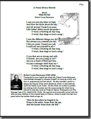 A (Printable) Poem Every Month: March